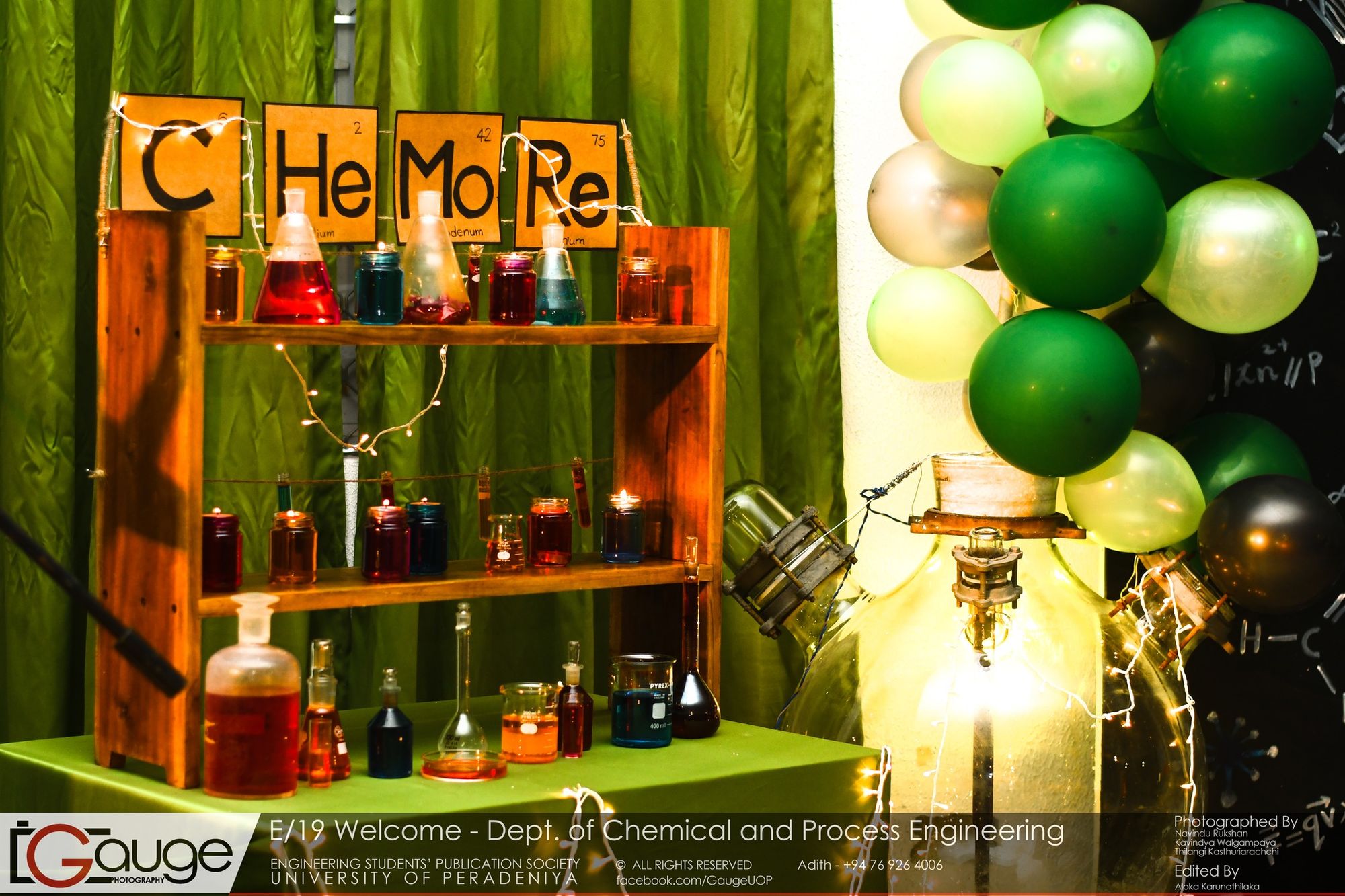 CHEMORE ' 22 - Departmental Welcome Party of E19 Chemical Students